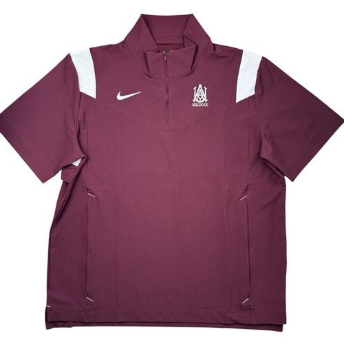 Nike Alabama A&M University Bulldogs TEAM ISSUED Short Sleeve Pullover Jacket XL | eBay