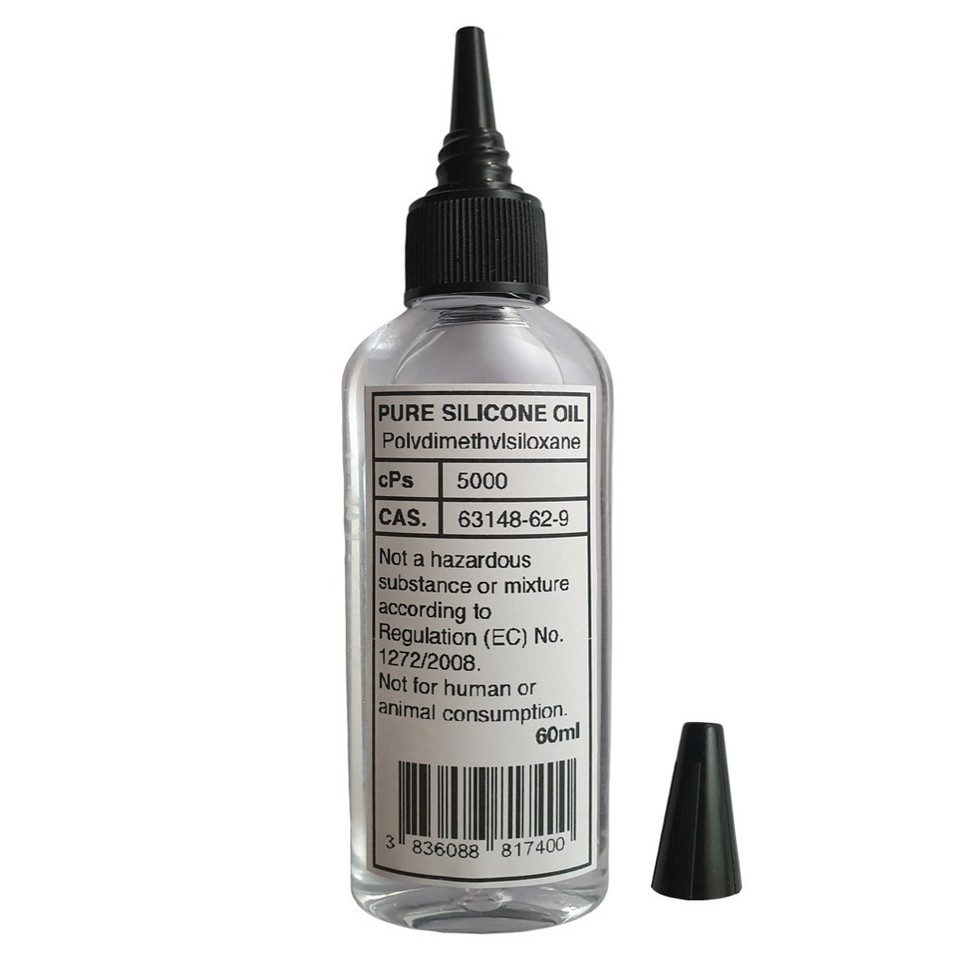 60ml Pure Silicone Fluid-Damper Oil For Turntable Tonearm Well 5000 cSt ...
