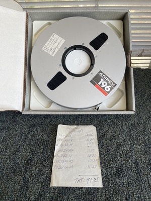Skeezer Movie 1982 Ampex 196 10.5 Aluminum Tape Reel to Reel Broadcast ...