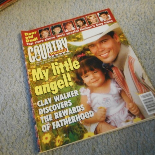 Clay Walker Covers Country Weekly Magazine June 1997 Rose Maddox | eBay