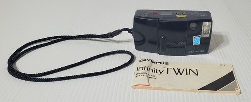 Olympus Infinity Twin Lens 35mm 70mm Stylus Weatherproof Film Camera ...