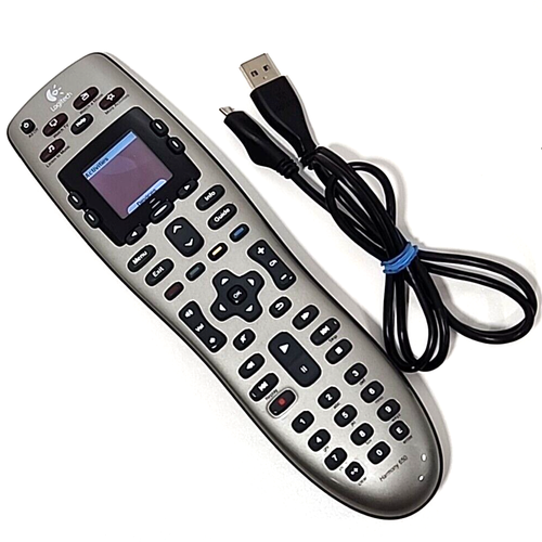 Logitech Harmony 650 Universal Remote Control Screen OEM USB Cable ...