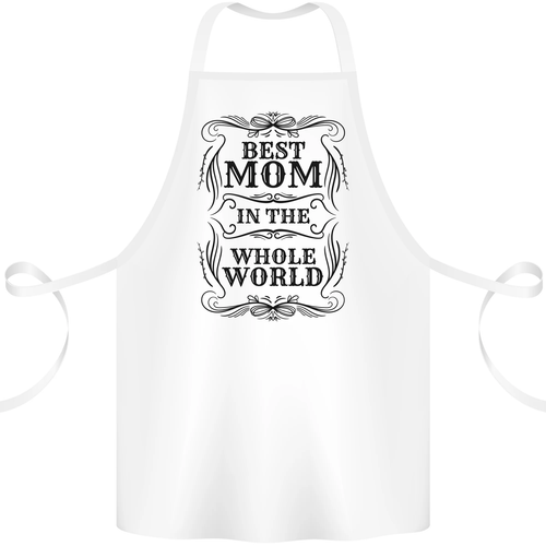 Mothers Day Best Mom in the World Cotton Apron 100% Organic | eBay