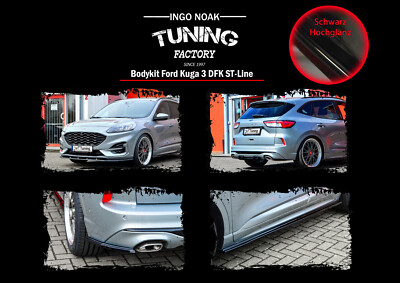 Bodykit mit Frontspoiler Heckdiffusor Schweller aus ABS für Ford Kuga 3 ...