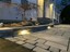 LED Hardscape Light Retaining Walls lights Steps under paver wall cap ...