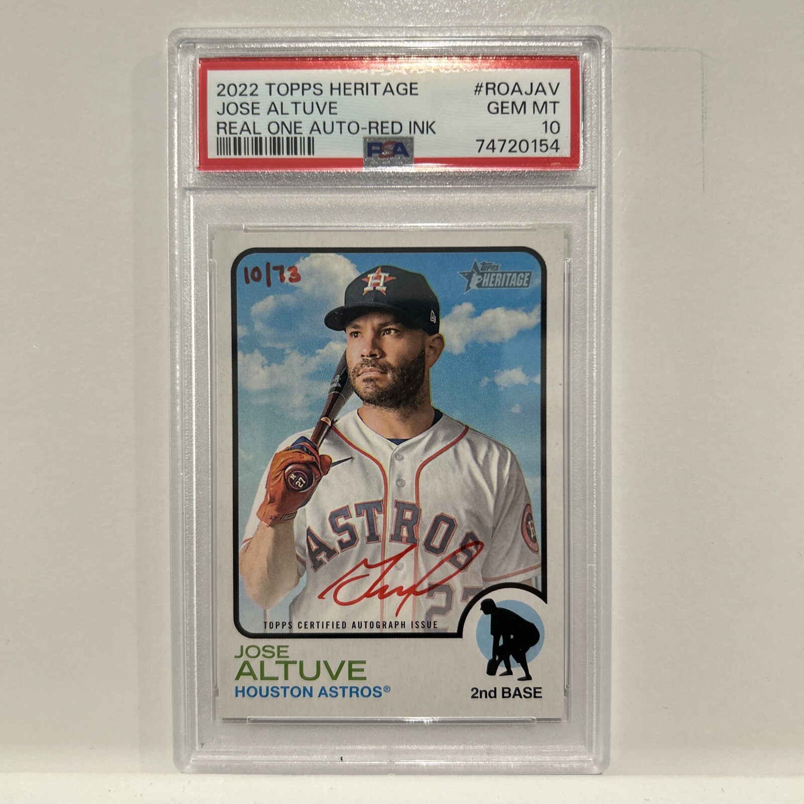 Jose Altuve Autographed Memorabilia | Signed Photo, Jersey ...