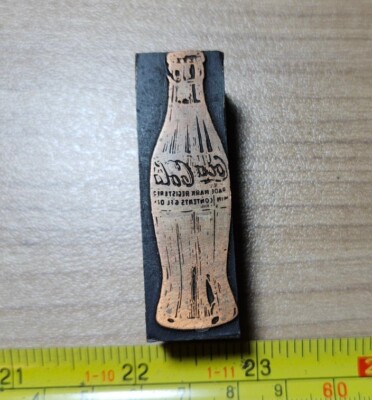 Binding, Embossing & Printing - Coca Cola Block Print