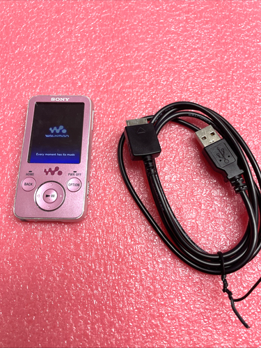 PINK Sony Walkman Digital Media Player NWZ– E436F /WORKING /4GB / | eBay