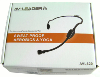 Water Resistant Fitness Yoga Headset Mic for Audio Technica Wireless AT ...
