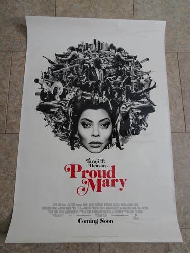 PROUD MARY - MOVIE POSTER WITH TARAJI P. HENSON & DANNY GLOVER (WHITE ...