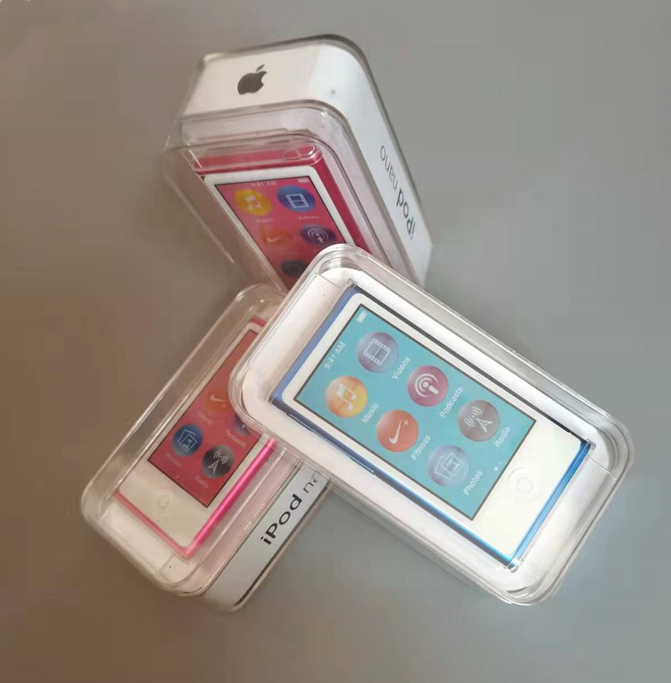 🍎New ipod Nano 7th 8th Generation 16GB（Sealed Retail Box) All colors ...