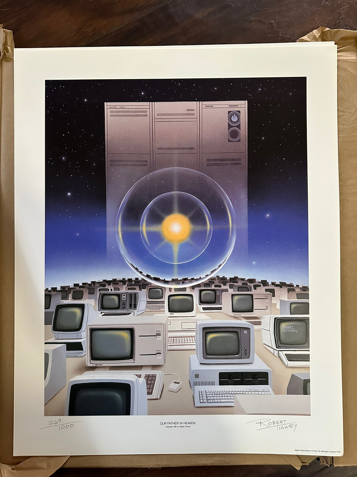 13x Robert Tinney Limited Edition Byte Cover Vintage Computing Art ...