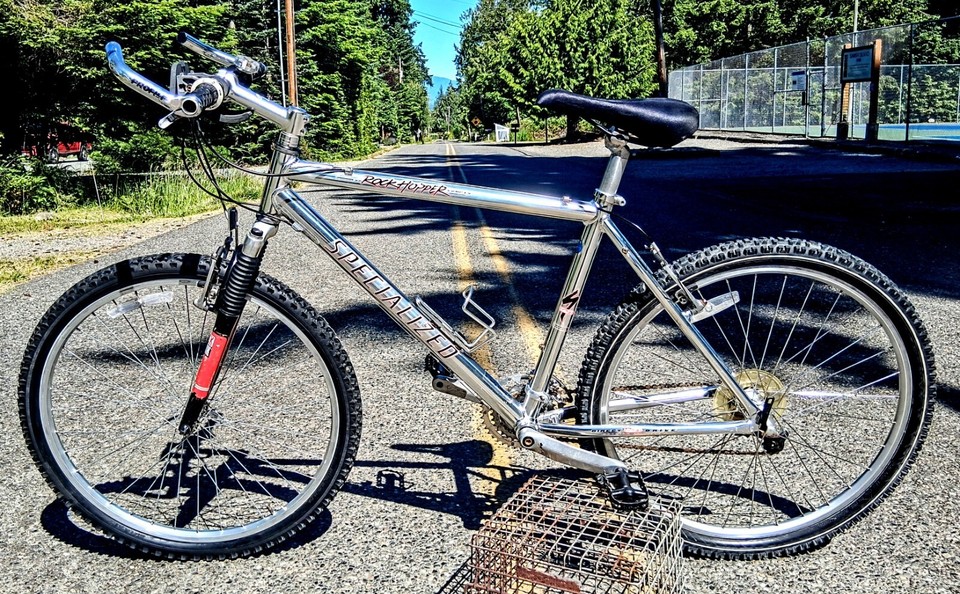 Old School A1 Specialized Rockhopper FS Comp Polished Alluminum ...