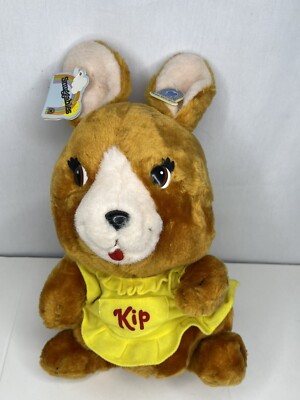 Shirt Tales Kip Kangaroo Plush - 15" Hallmark Vintage 9" Vintage 1980s ...