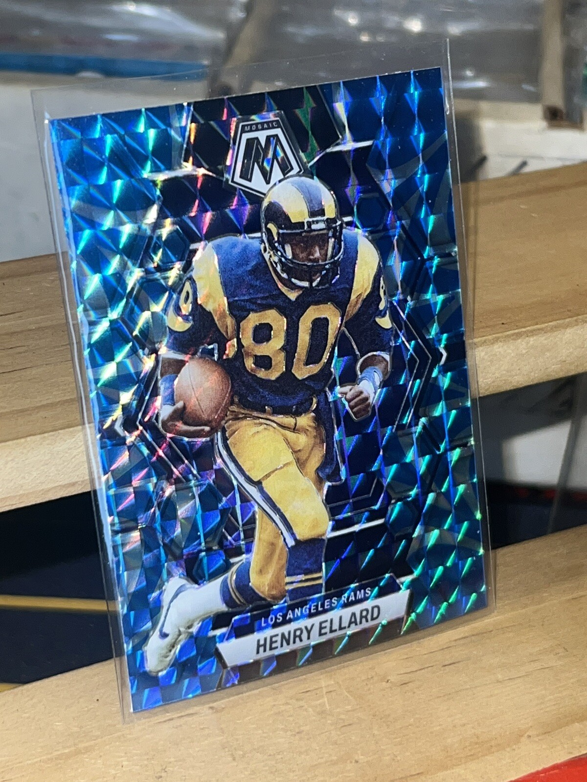 2023 Panini Mosaic #141 Henry Ellard Reactive Blue Mosaic | eBay