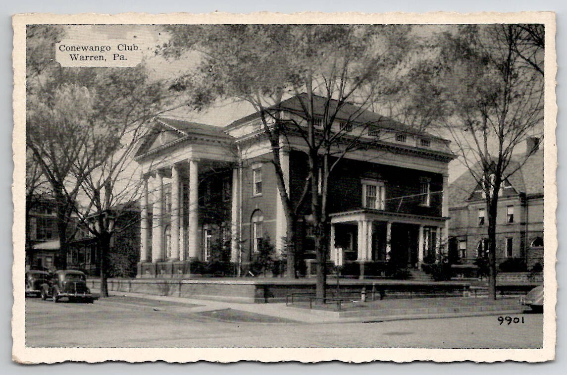 Warren PA Conewango Club Pub By B&B Smoke Shop Pennsylvania Postcard ...