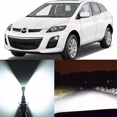 Alla Lighting Low Beam Headlight H11LL White LED Conversion Bulbs for ...