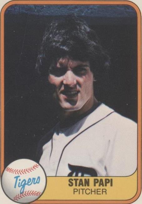 1981 Fleer - Stan Papi #480 "Pitcher" on Front for sale online | eBay