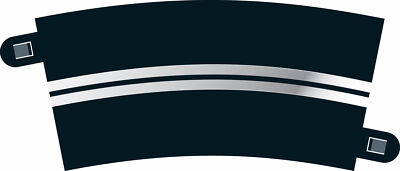 Scalextric C7017 Single Lane Radius 3 Curve Pack Of 4 783719957307 ...