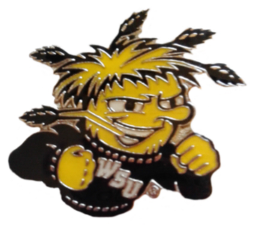 Wichita State Shocker Logo Wichita State University Shockers" Sticker
