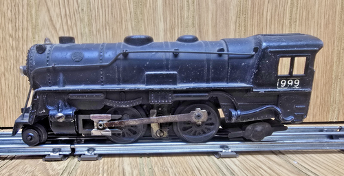 Marx 999 Diecast Steam Engine Locomotive O Gauge Train Car Tested ...