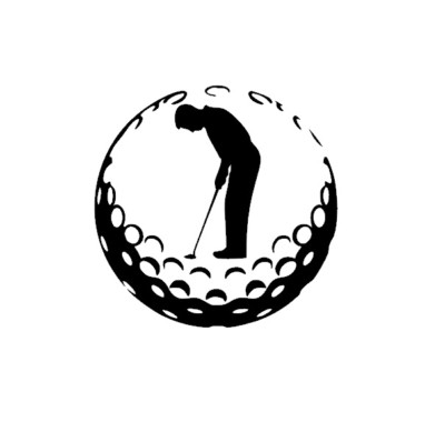 golf vinyl car sticker, decal, window oracal 651 | eBay