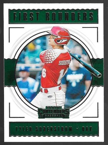 Tyler Soderstrom 2020 Panini & 2021 Topps Baseball Cards | eBay