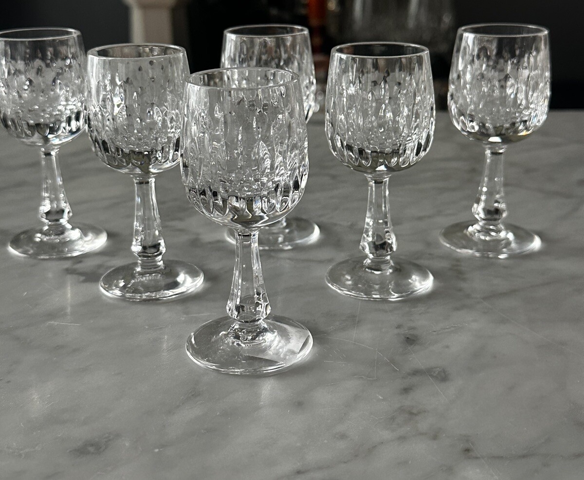 GORHAM Crystal Cordial Glasses. Set Of 6. | eBay