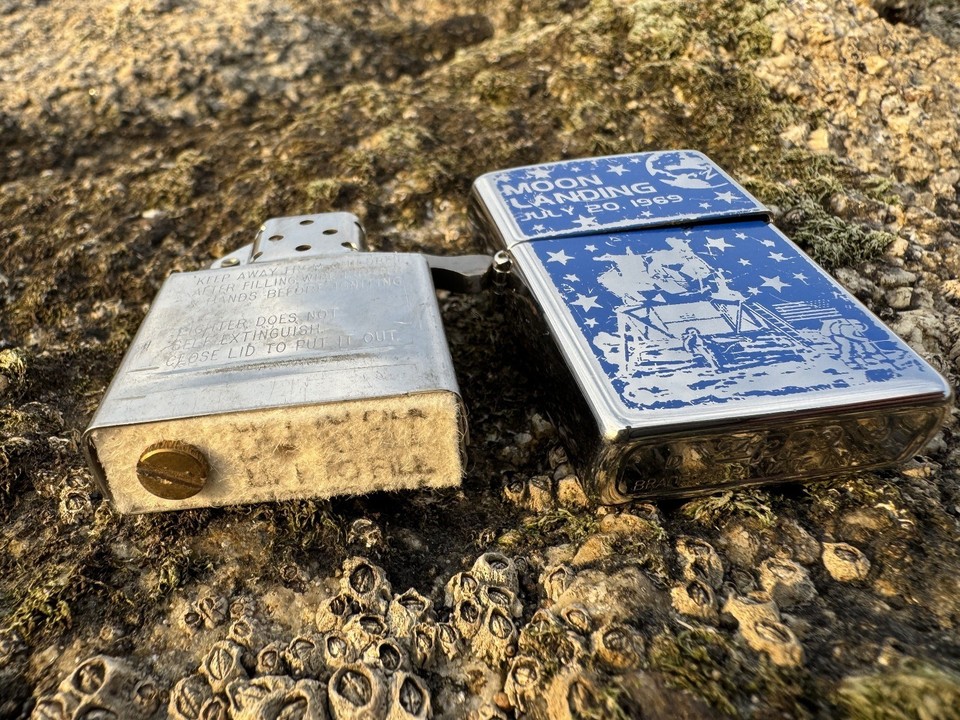 Zippo Lighter Moon Landing 1969 | Vintage Apollo 11 Collectible | Space ...