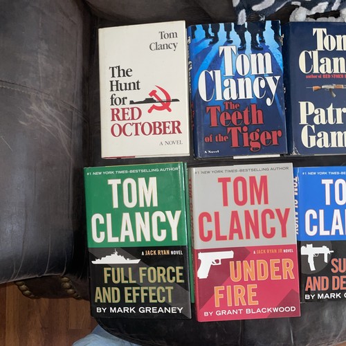 Tom Clancy Collection HARDCOVER $3each PLEASE READ DESCRIPTION | eBay