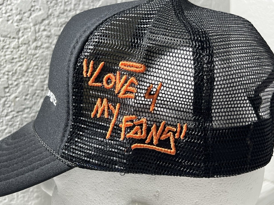 Rod Wave "Love 4 My Fans" Trucker Hat Smiley Face Men’s SnapBack Black ...