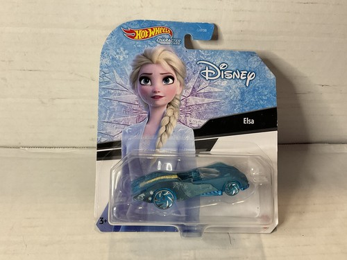 Hot Wheels Disney 1:64 Elsa Frozen Snowflake Diecast Car, NIB | eBay