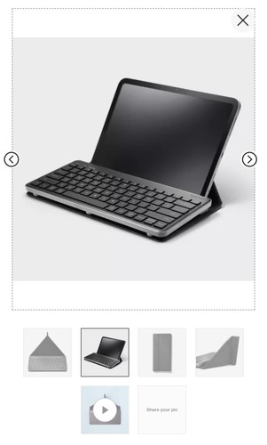 Heyday Wireless Keyboard With Stand- MS Windows, MacOS and Google ...