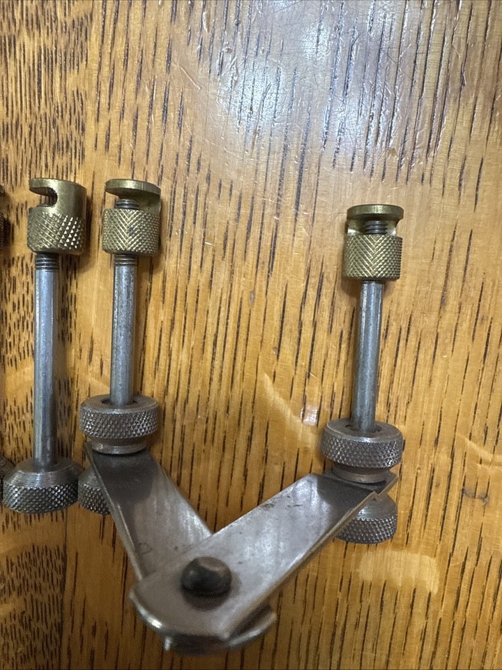 Vintage Clock Repair Movement Holder And Test Tool Parts | eBay