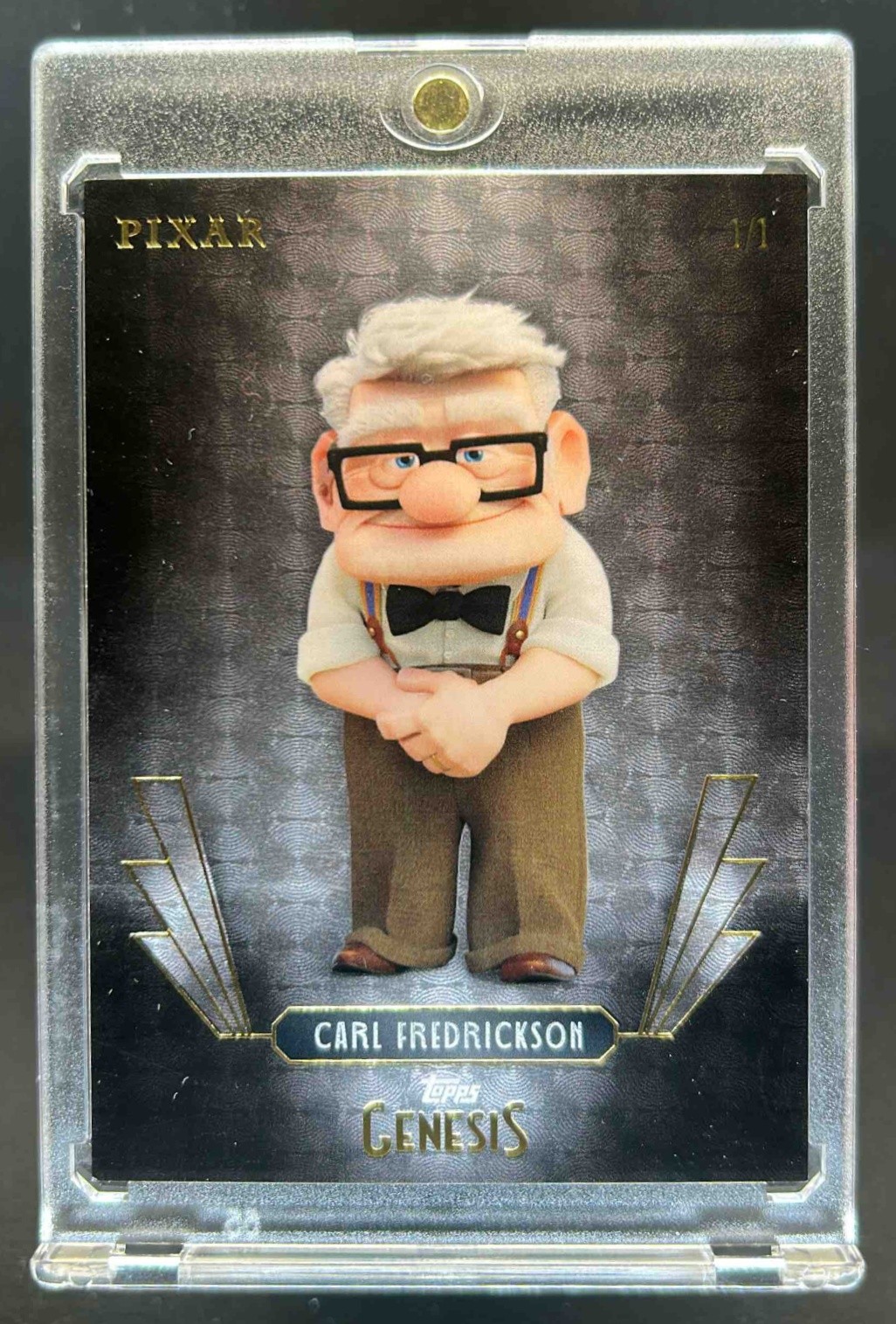 Carl Fredrickson 2025 Topps Disney Genesis #48 Red Shimmer /5 Price ...