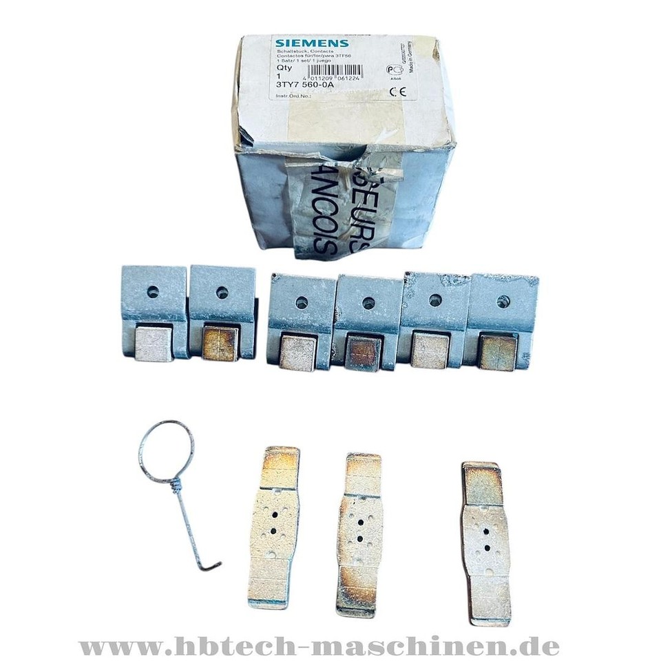 Siemens 3TY7560-0A Main Contact Kit for 3TF56 Contactor 4011209061224 ...