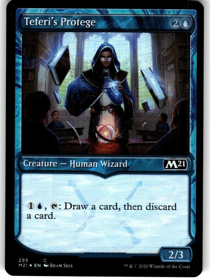 MTG Core Set Teferi's Protege (Showcase) Foil M21 295/274 C NM/MT | eBay