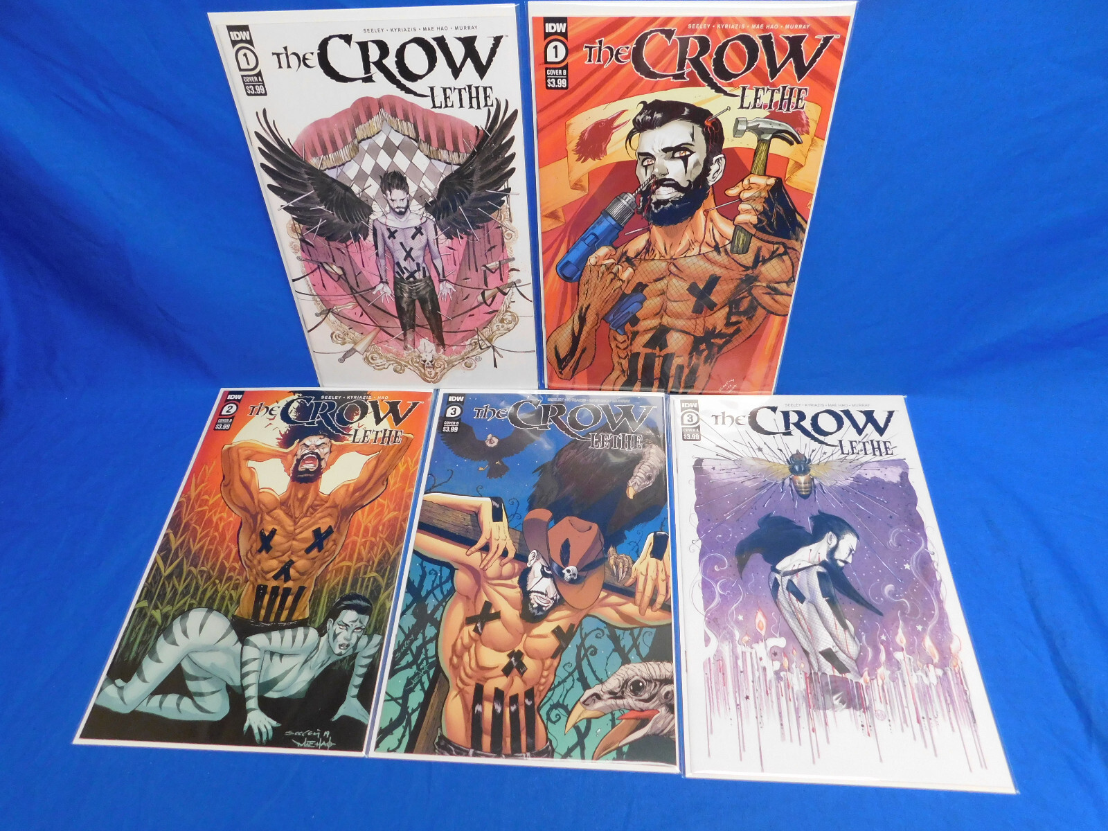 The Crow Lethe 1-3 1 2 3 1st Print Set 2020 Miniseries! Peach Momoko 1 ...