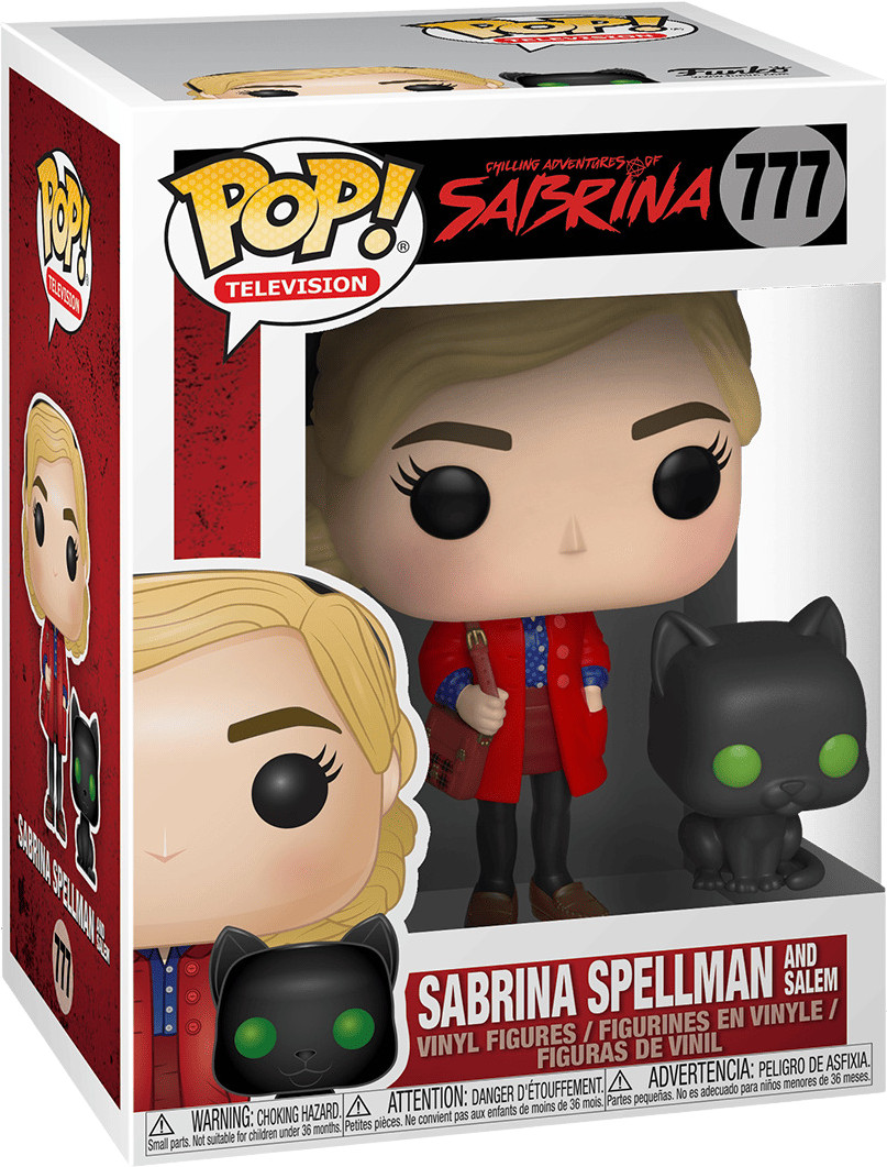Funko Pop! Vinyl: Sabrina Spellman And Salem #777 for sale online | eBay