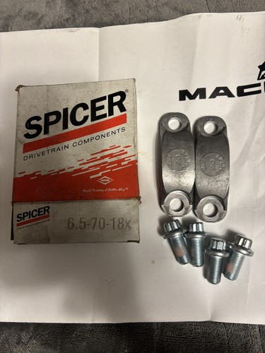 OEM SPICER DRIVESHAFT U JOINT STRAP KIT P/N 6.5-70-18X /85132551 | eBay