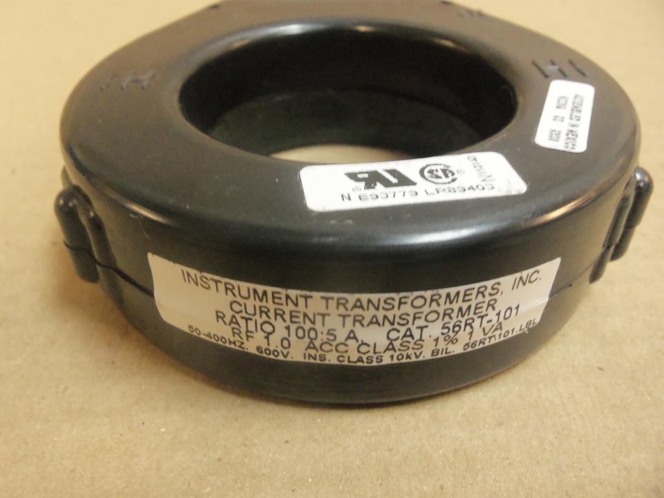 NEW Instrument Transformer 56RT-101 Ratio: 100:5 A 400 Hz 600V | eBay