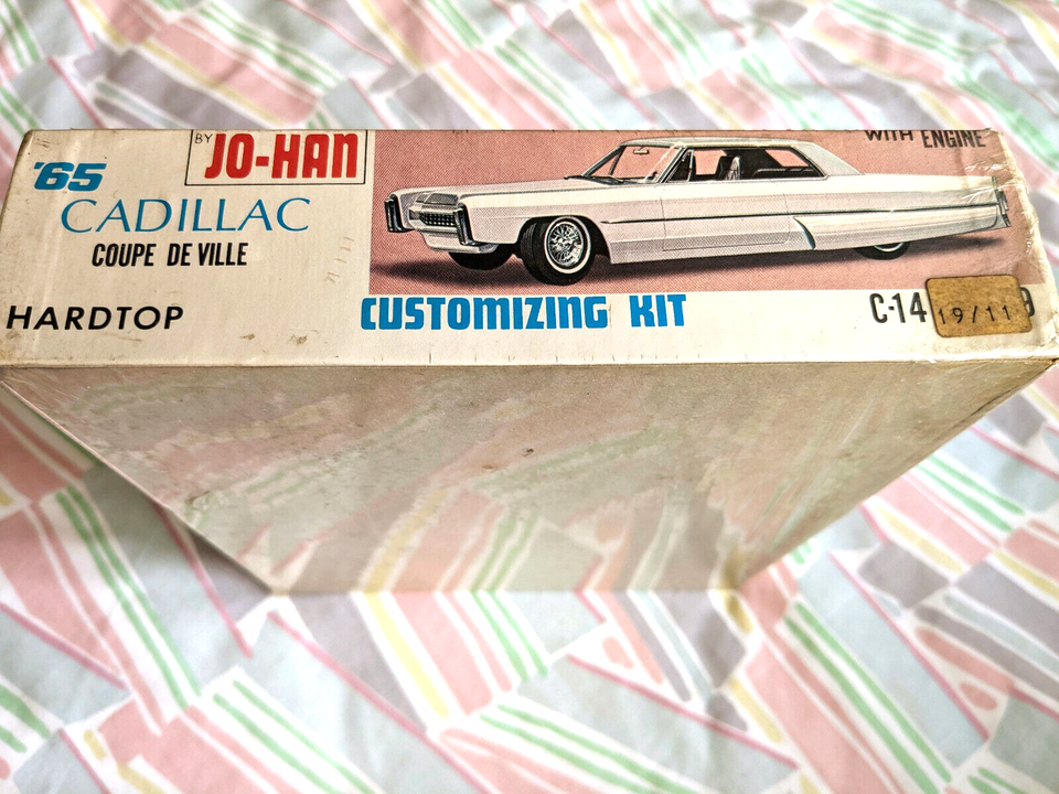 ULTRA RARE! FACTORY-SEALED ORIGINAL JOHAN 1965 CADILLAC COUPE DE VILLE ...