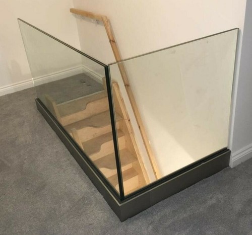 Frameless Glass Balustrade Kit - Only £88 p/m - LANDINGS, STAIRS ...