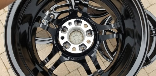 BMW E24 E28 M5 E39 OEM MPar 17" Staggered Style 66M Gloss Black Wheels ...