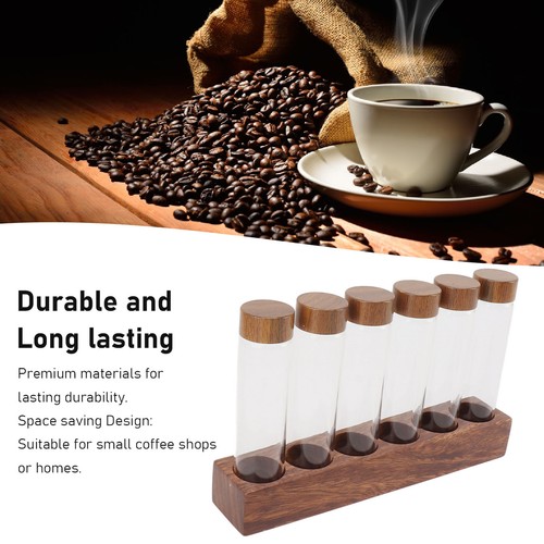 Coffee Bean Storage Tubes Single Dose 6PCS Or 12PCS Coffee Bean Cellar ...