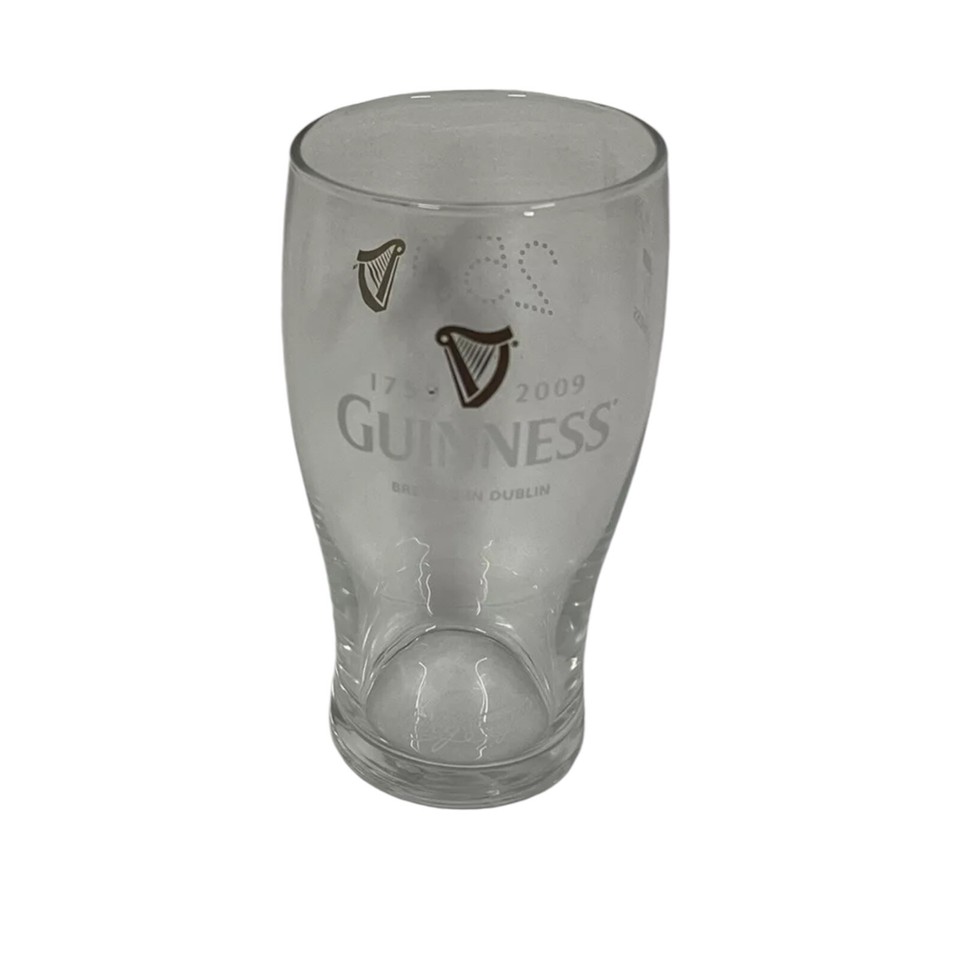 Guinness 250 Year 1759-2009 Limited Edition Anniversary Pint Glass x2 ...