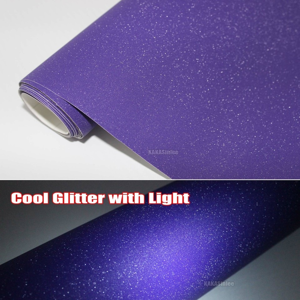 50FT x 5FT Car Wrap Flash Point Glitter Sparkle Pearl Vinyl Sticker ...