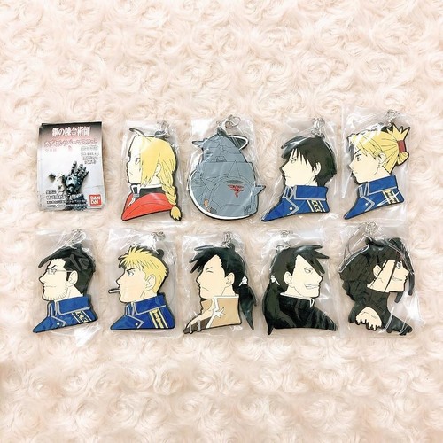 Fullmetal Alchemist Capsule Rubber Mascot 9 Types Full Comp | eBay