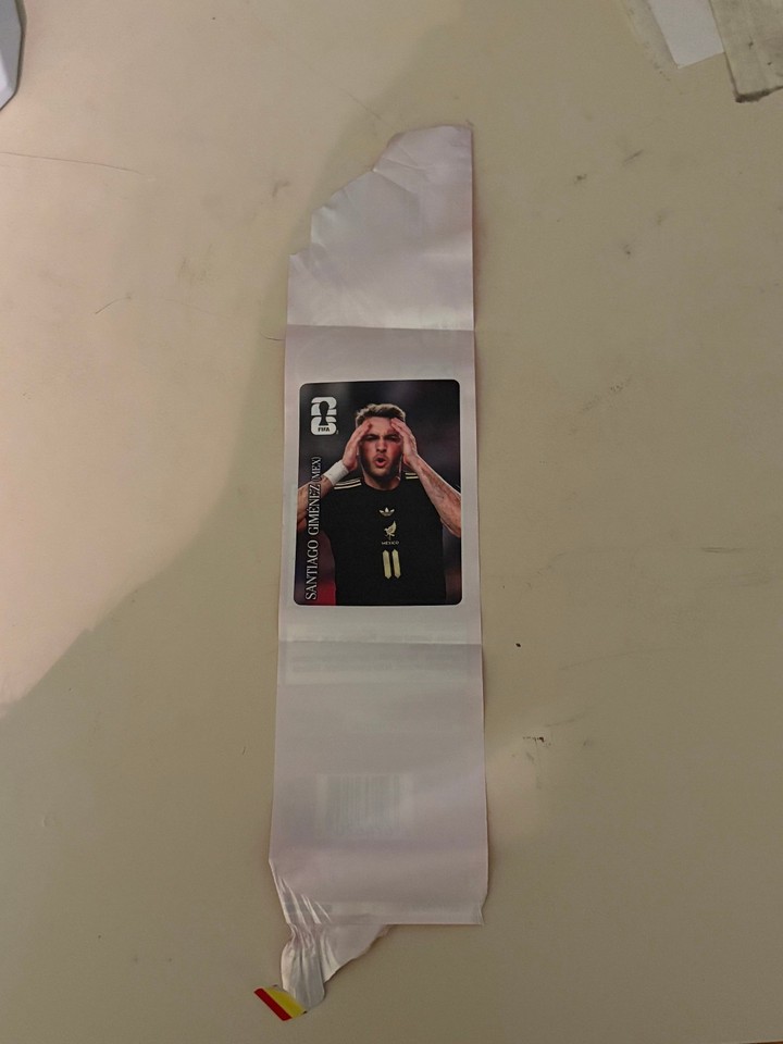 Coca-Cola PANINI FIFA 2026 World Cup Sticker SANTIAGO GIMENEZ MEX #CC-4 ...