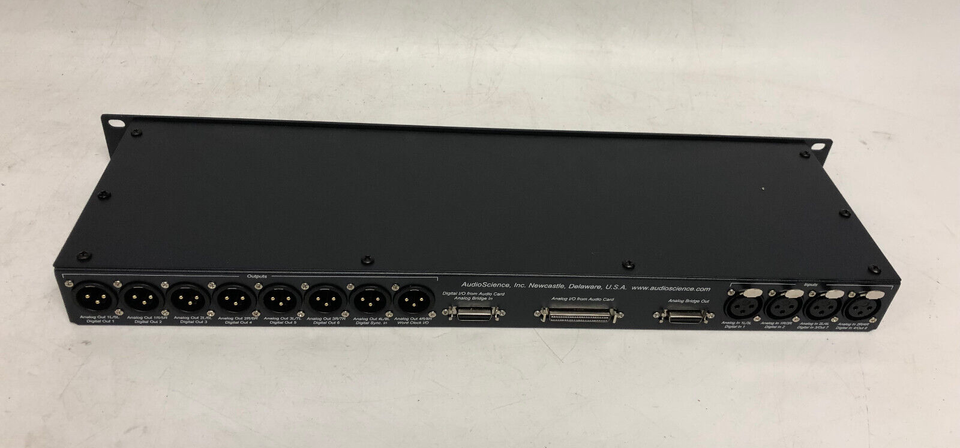 AudioScience BOB1024 Sound Card XLR Breakout Box Rackmounted | eBay